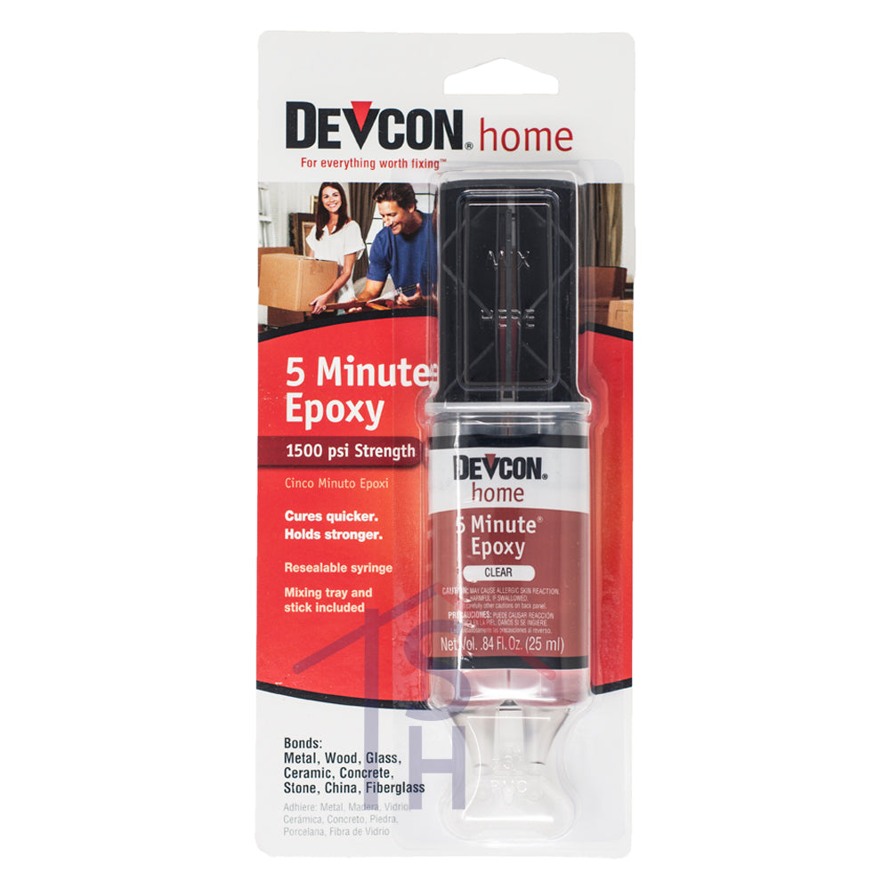 DEVCON® Home - 5 Minute Epoxy Syringe – Time Supply House